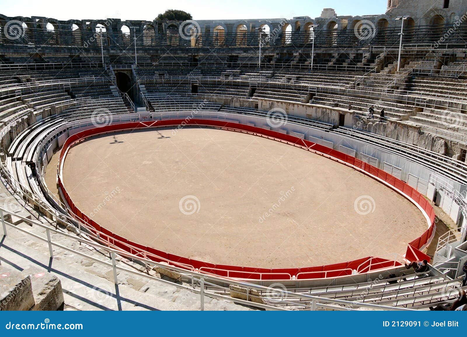 Bull Ring in Roman Colisseum Stock Image - Image of ancient, arcade ...