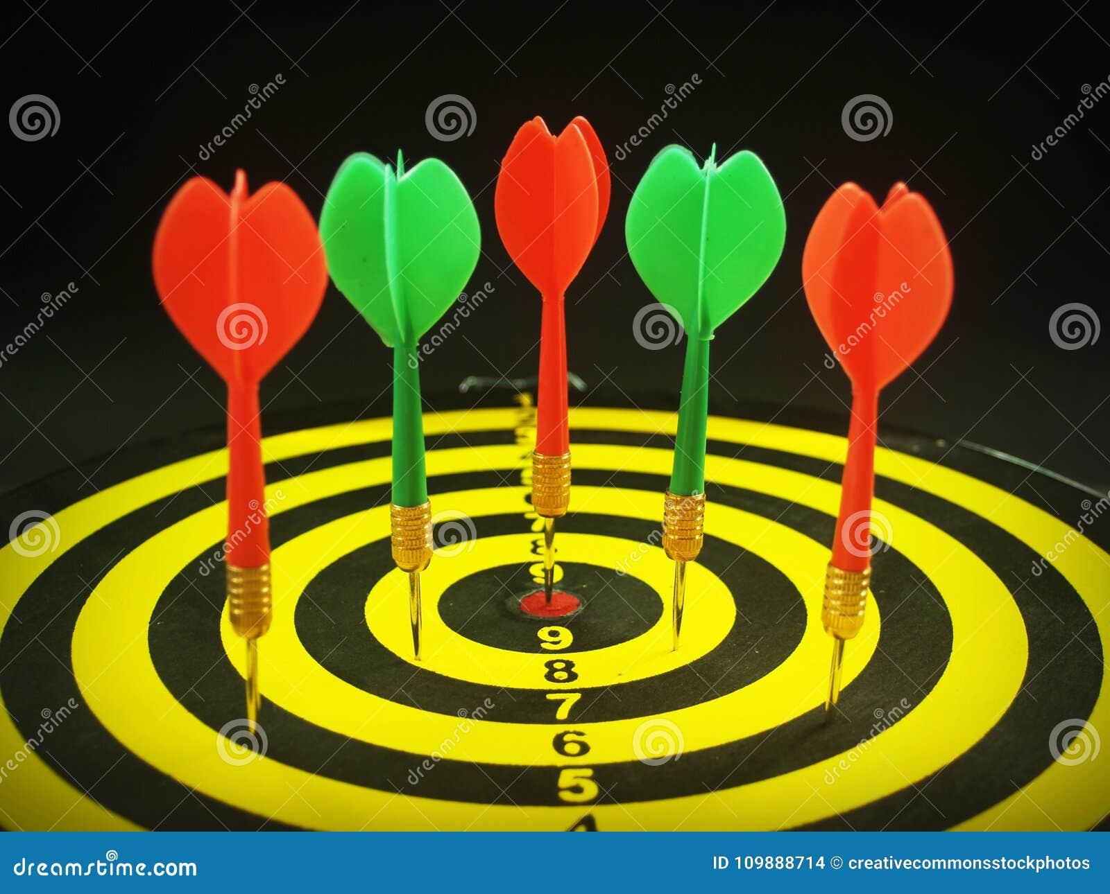 Bull's, Eye, Close-up Picture. Image: 109888714