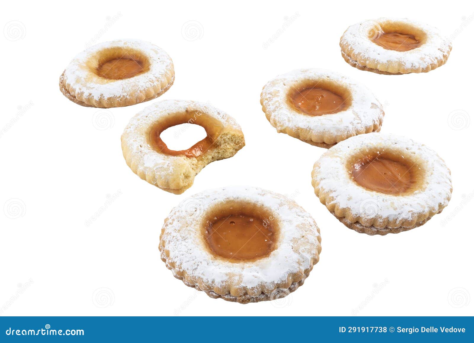 Bull s eye sweets stock photo. Image of cookie, isolated - 291917738