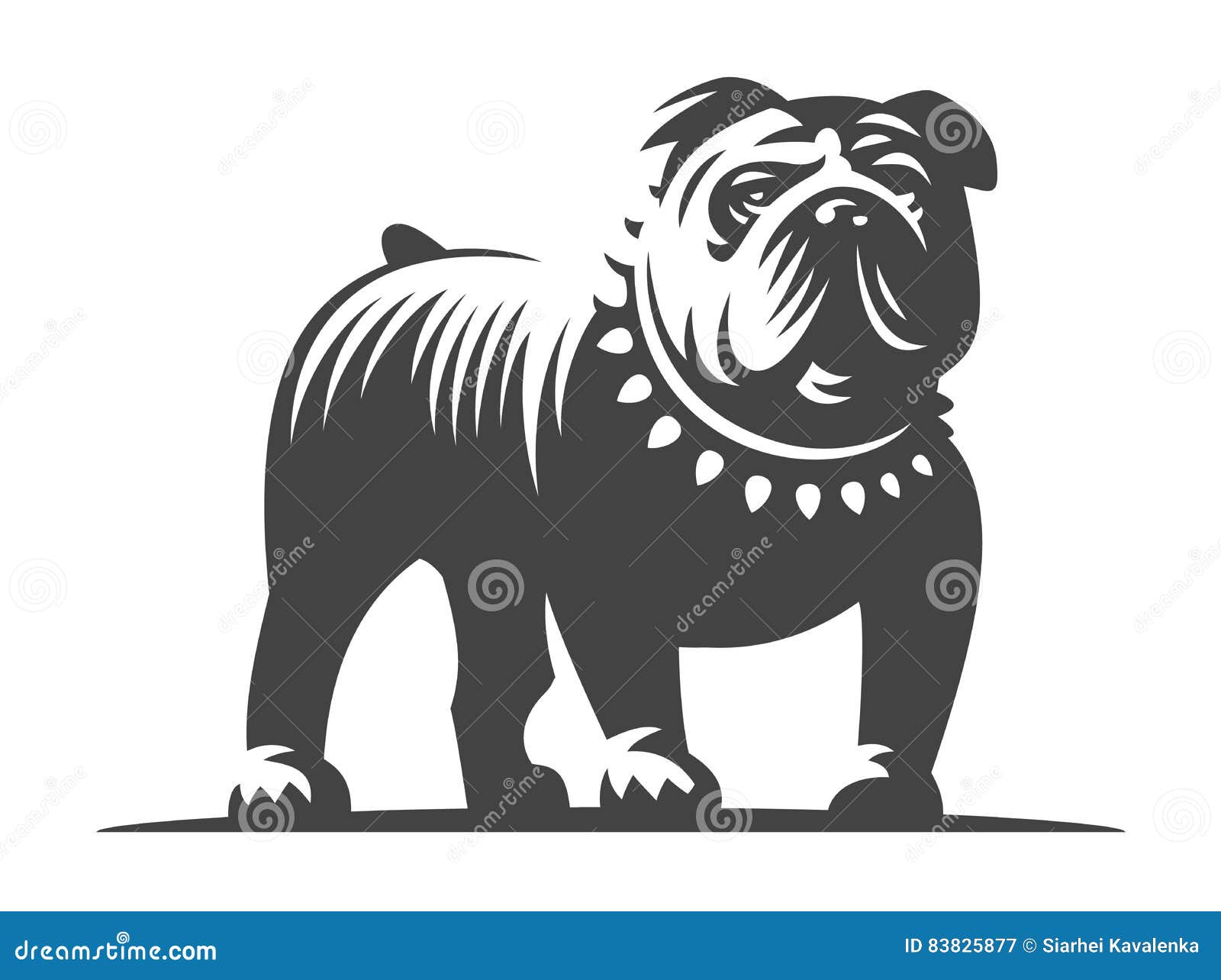 BULLDOG VECTOR IMAGE | CartoonDealer.com #153522044