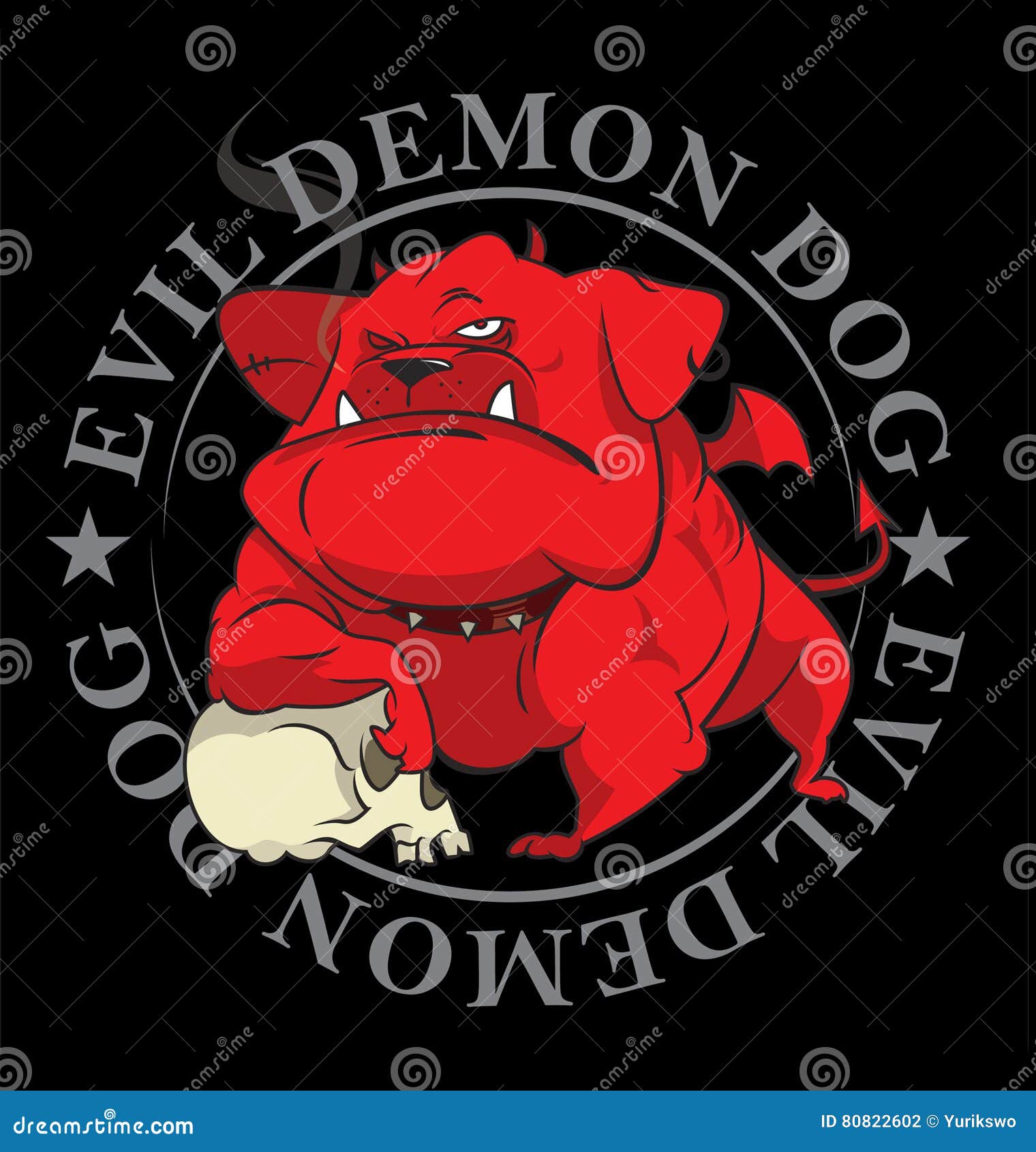 Bulldog vector mascot stock vector. Illustration of dogs - 80822602