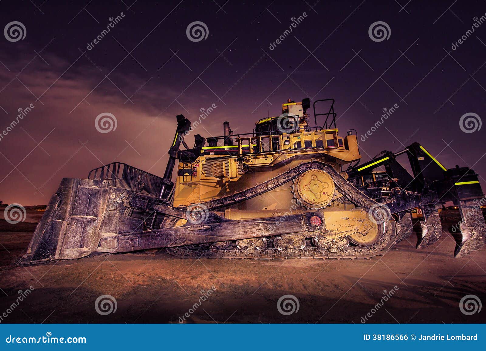 Bulldozer stock photo. Image of mining, iron, huge, equipment - 38186566