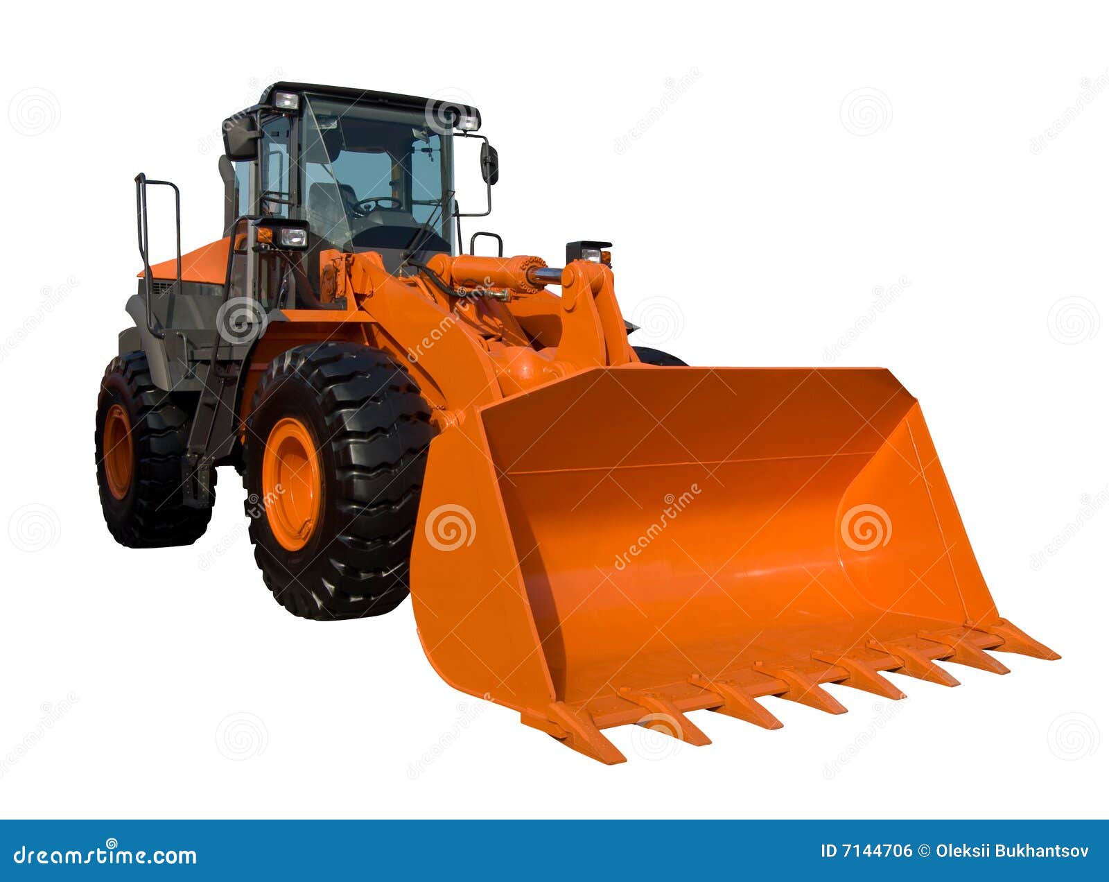 Bulldozer stock photo. Image of rough, physical, iron - 7144706