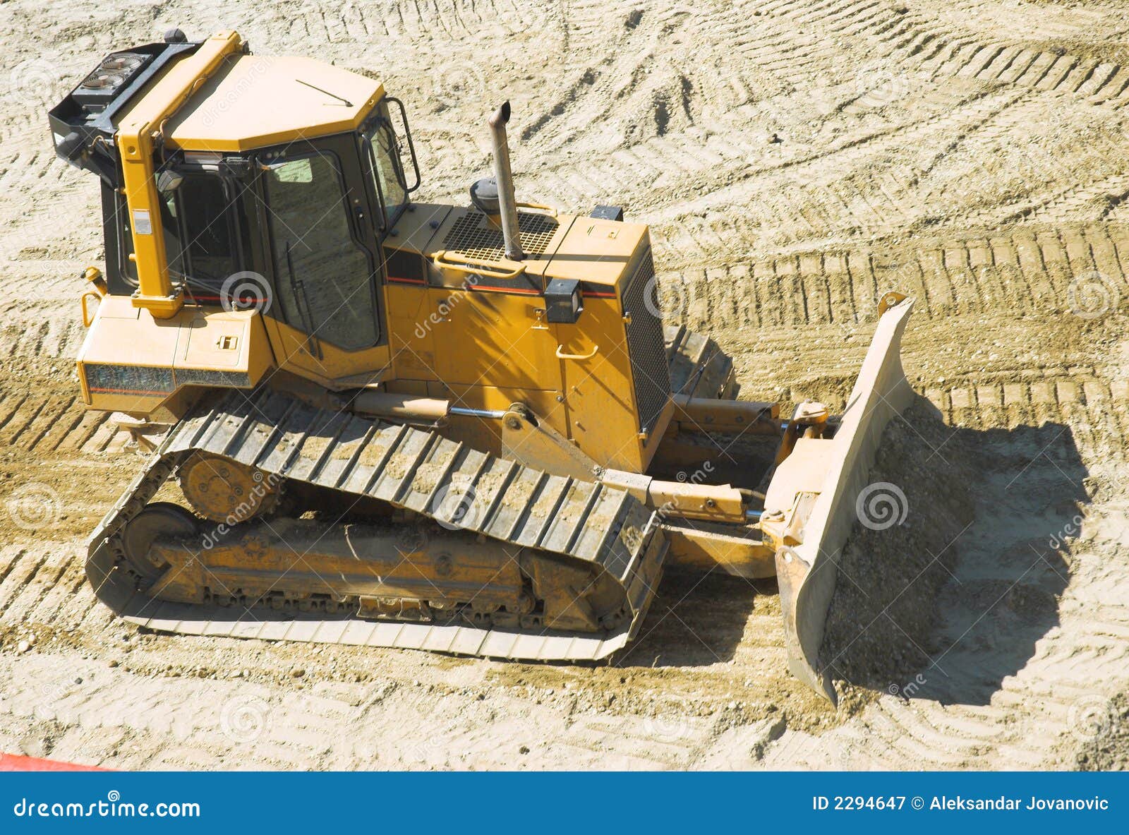 Bulldozer On Construction Site Picture. Image: 2294647