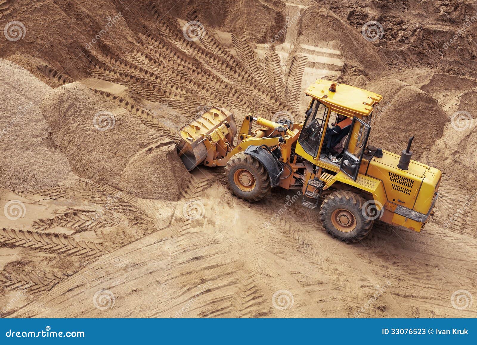 Bulldozer stock image. Image of duty, heavy, equipment - 33076523
