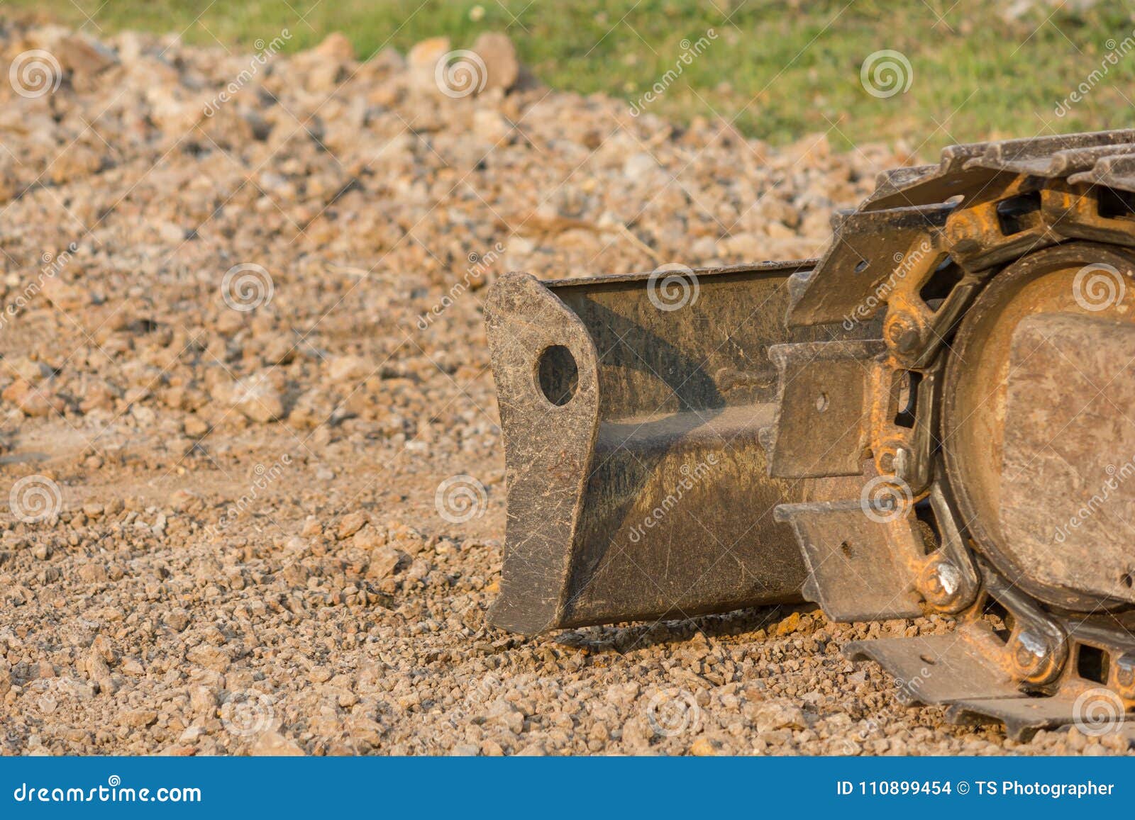 Bulldozer or Continuous Tracked Tractor Stock Photo - Image of ...