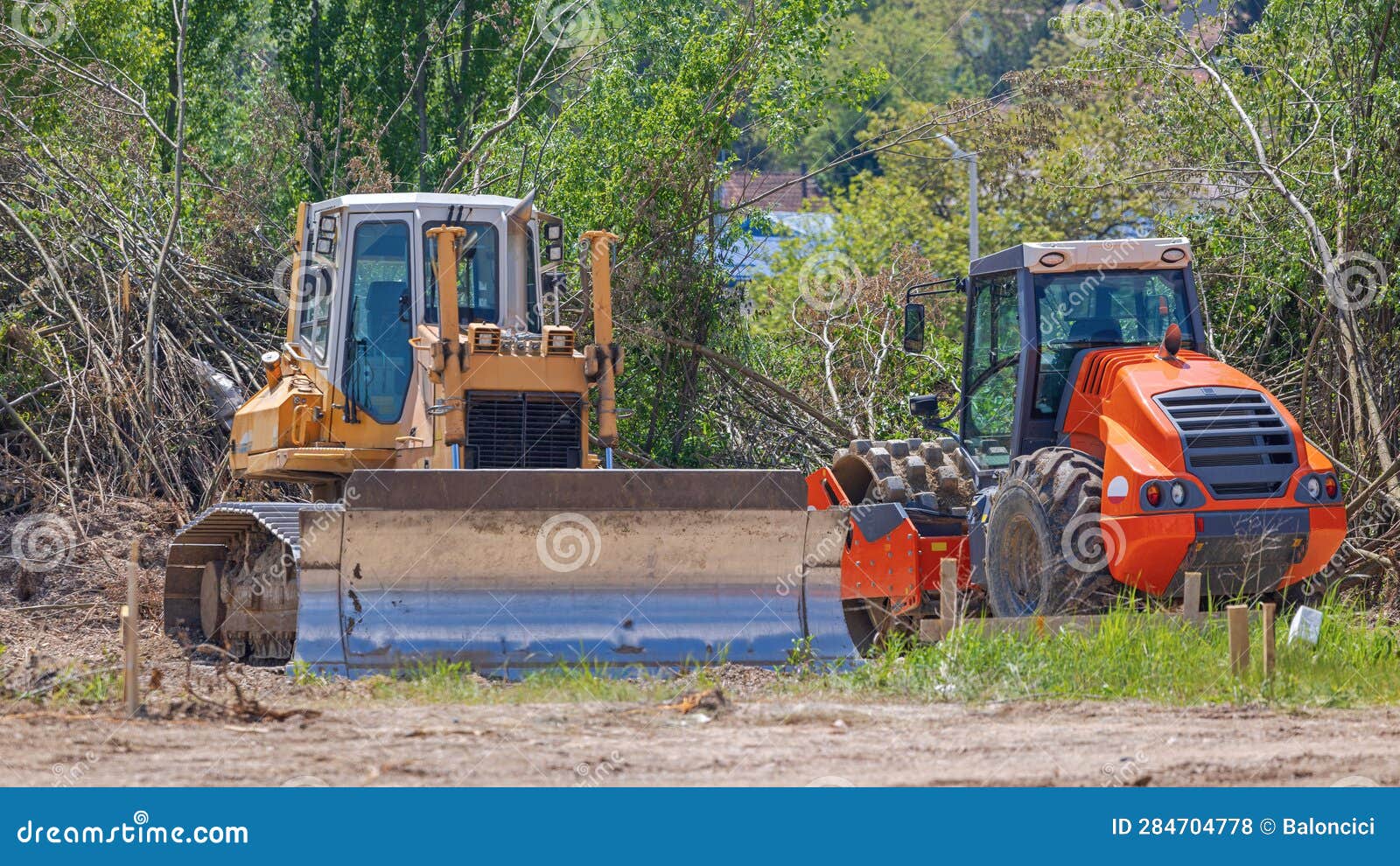 Bulldozer Earth Mover Machine Stock Photo - Image of europe ...