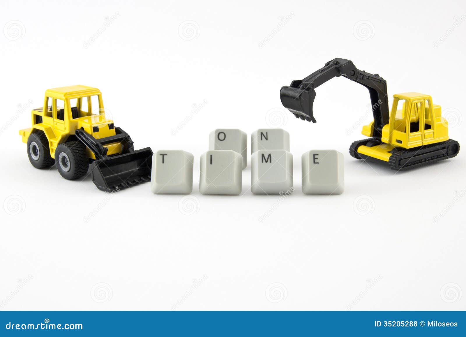 Work done on time stock photo. Image of bulldozer, heavy - 35205288