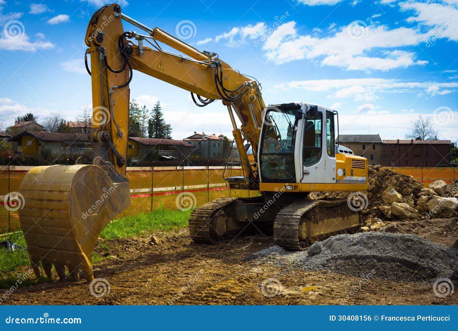 Bulldozer Front - Horizontal Stock Photo - Image of bulldozer, mover ...