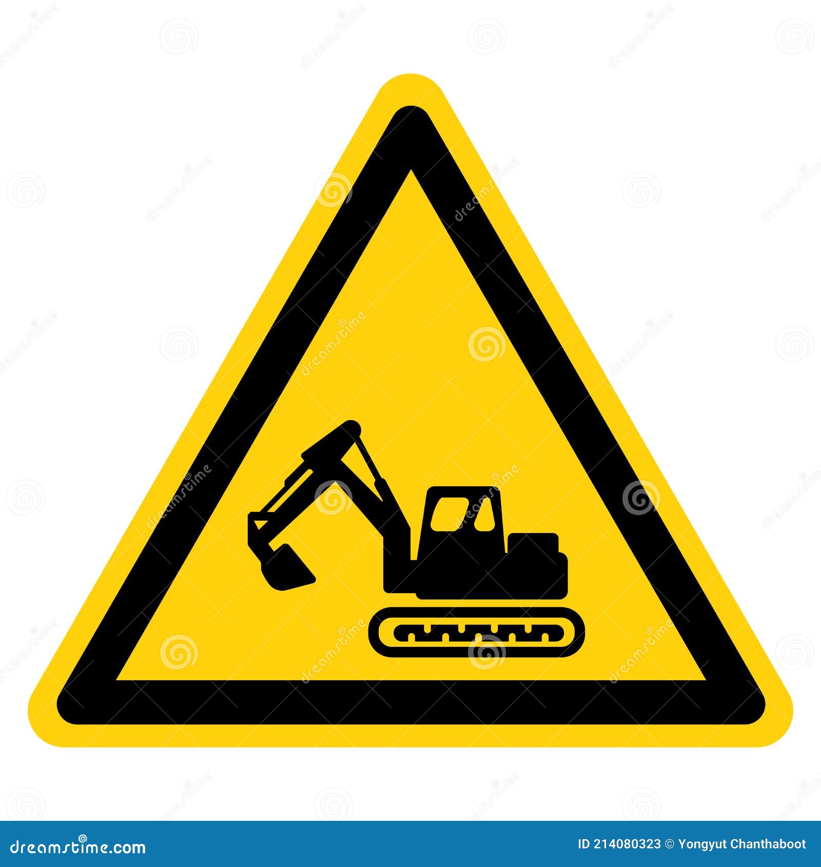 Bulldozer Symbol Sign,Vector Illustration, Isolate On White Background ...
