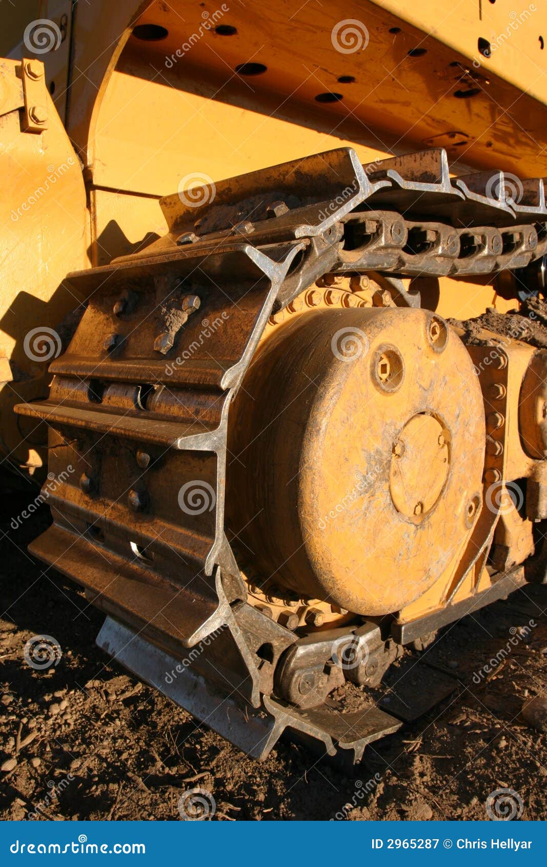 Bulldozer Track stock image. Image of bulldozer, dirt - 2965287