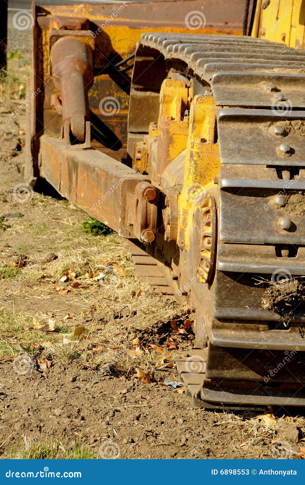 Bulldozer Tracks stock image. Image of activity, earth - 6898553