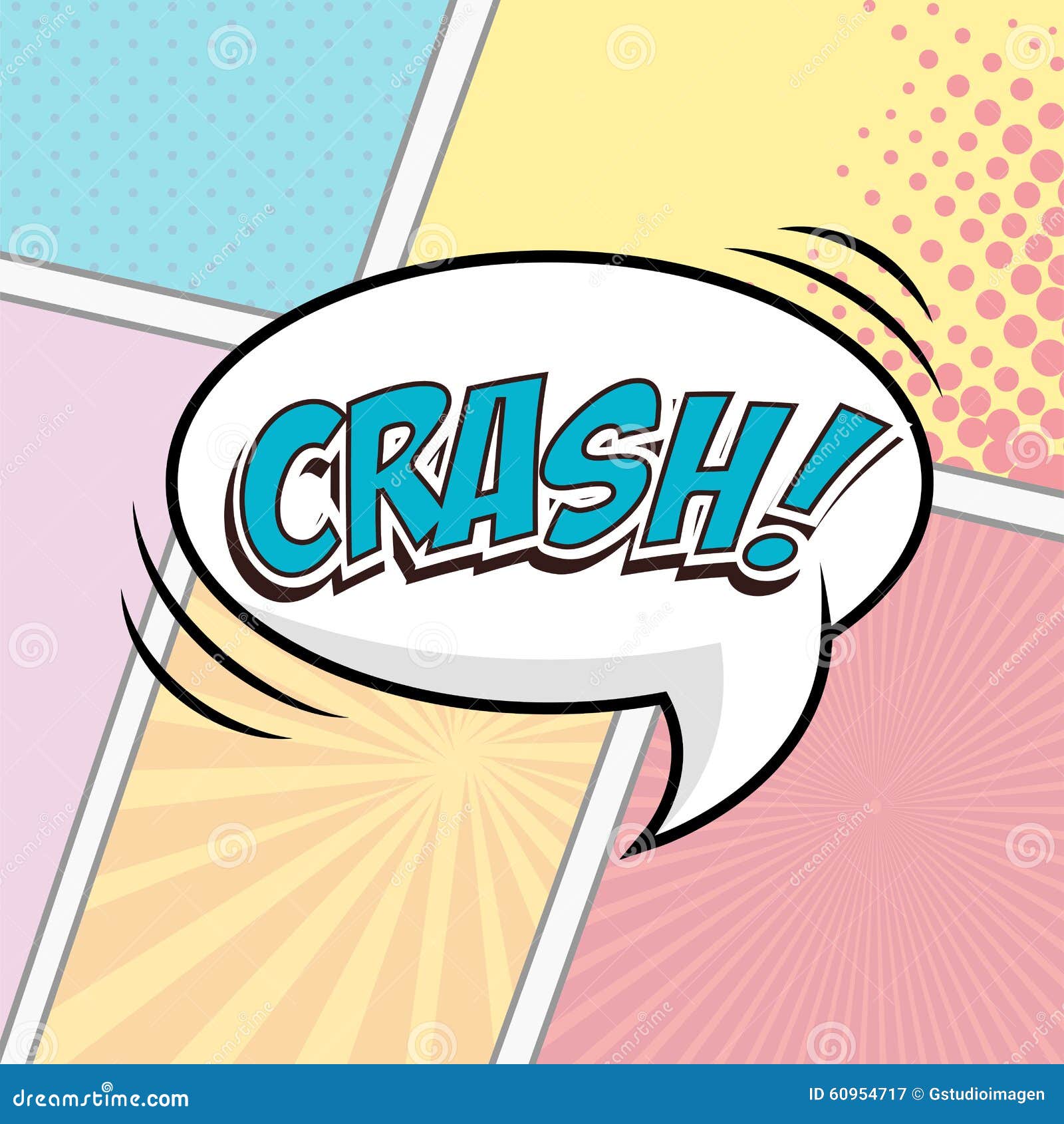 Bulle Comique D'art De Bruit Illustration de Vecteur - Illustration du ...