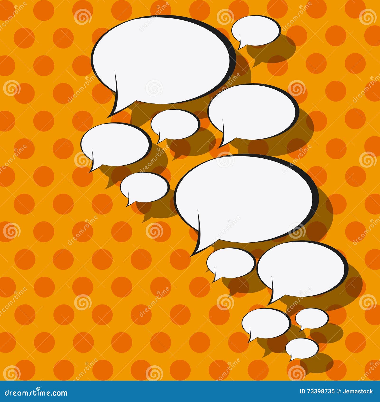 Bulle De Communication D'art De Bruit, Illustration Illustration Stock ...