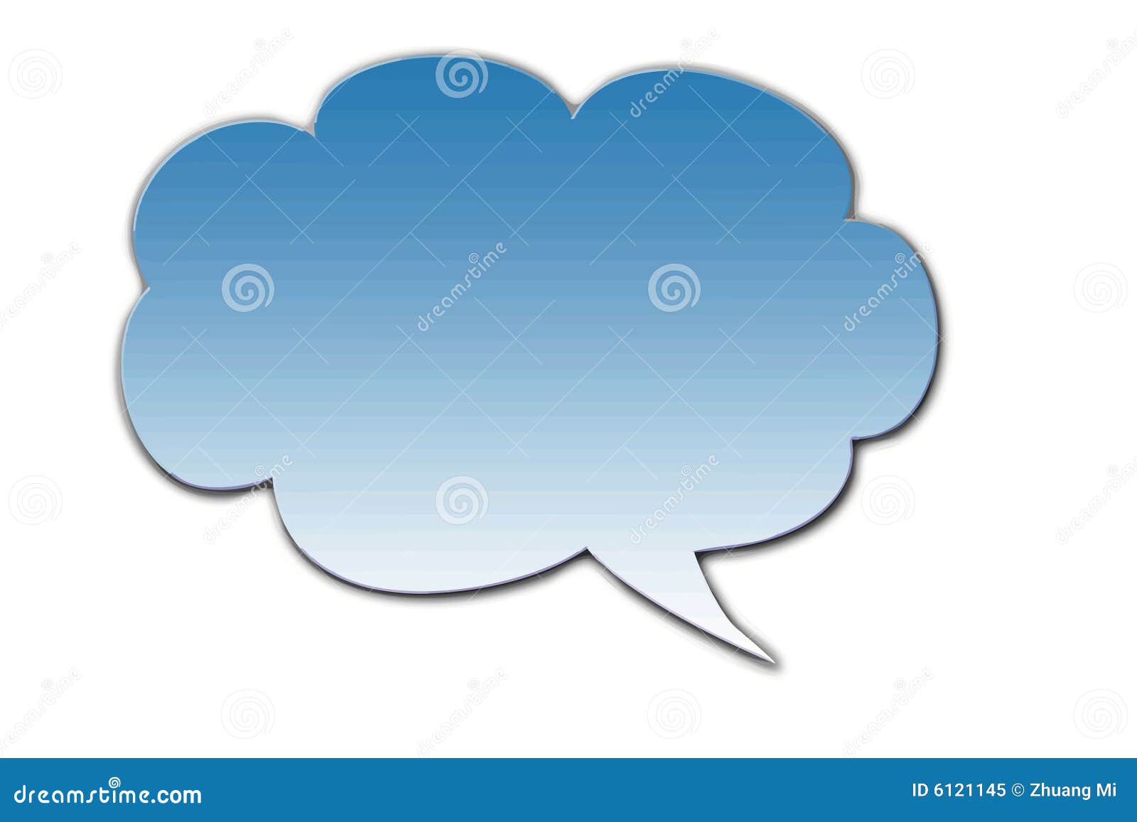 Bulle de la parole illustration de vecteur. Illustration du causerie ...