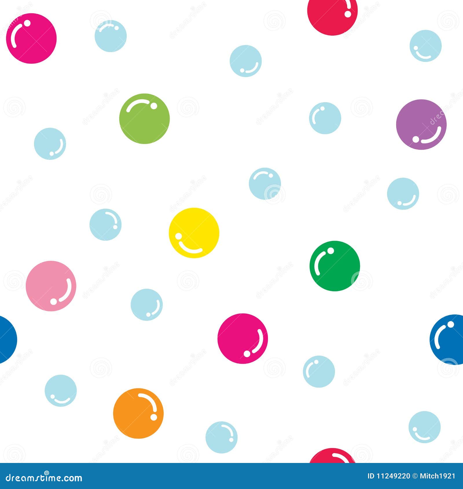 Bulles colorées illustration de vecteur. Illustration du rêveur - 11249220