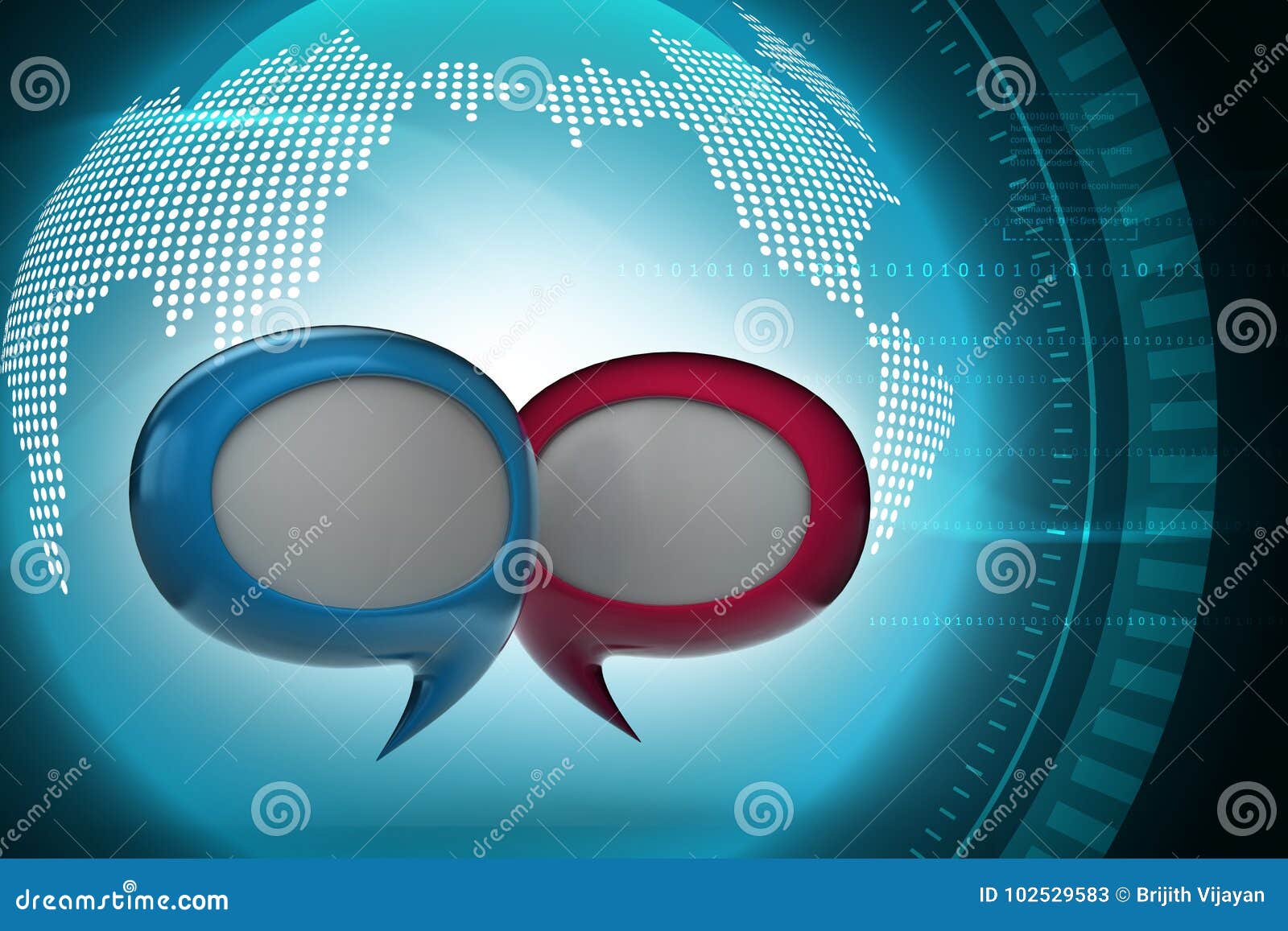 Bulles de communication illustration stock. Illustration du débat ...