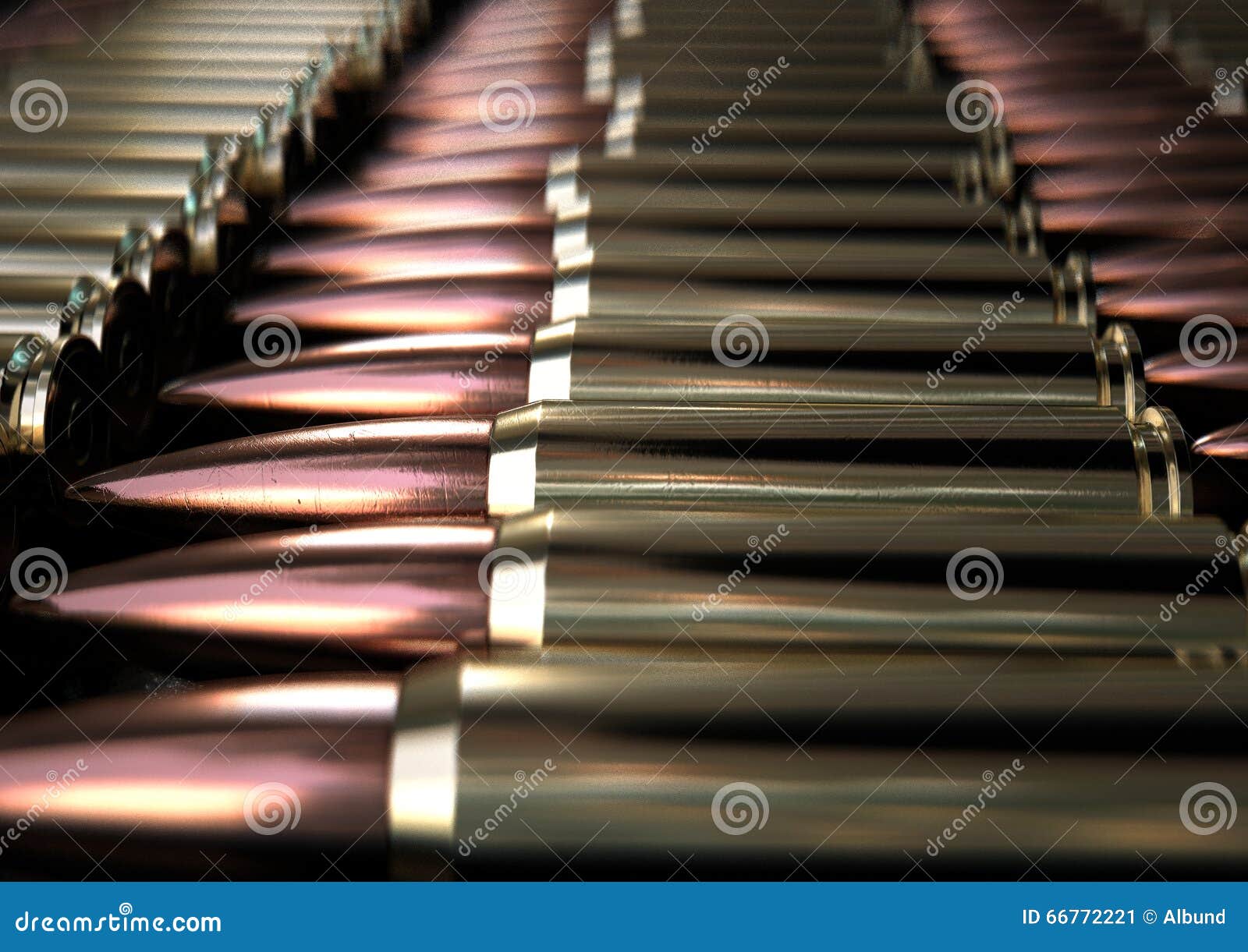 Bullet Array stock image. Image of bullet, ammunition - 66772221