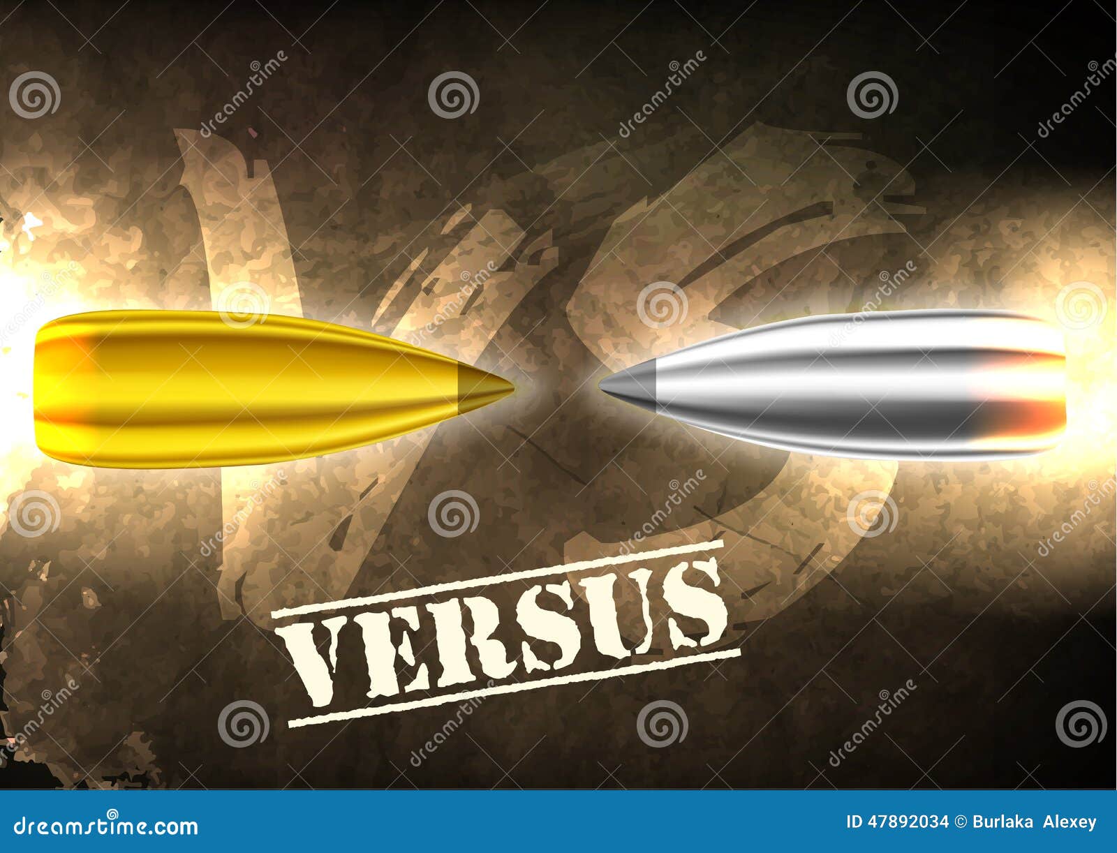 Bullet Background Concept. Illustration Stock Photo - Image of motion ...