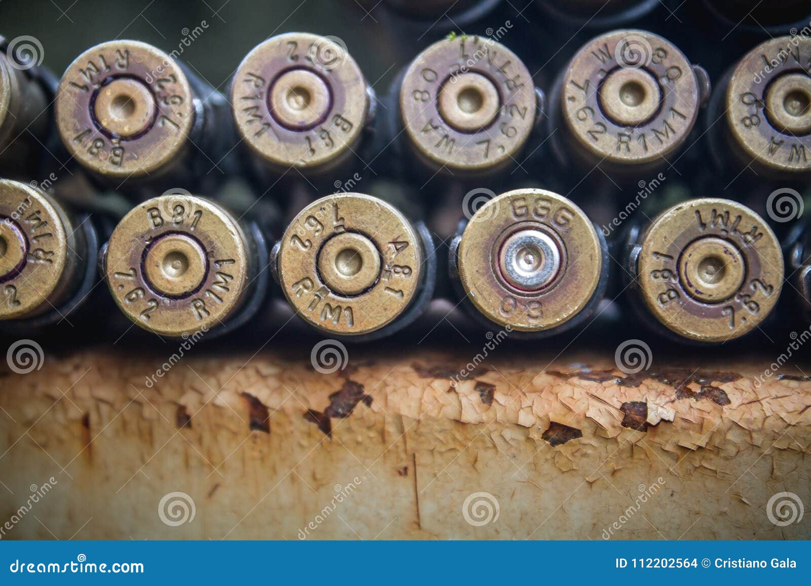 Bullet Belt Back Trigger Point Stock Photo - Image of ammunition ...