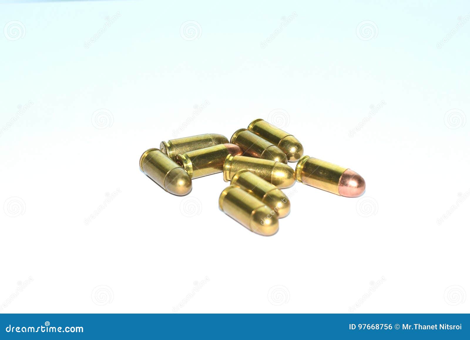 Bullet stock photo. Image of brass, shoot, bullet - 97668756
