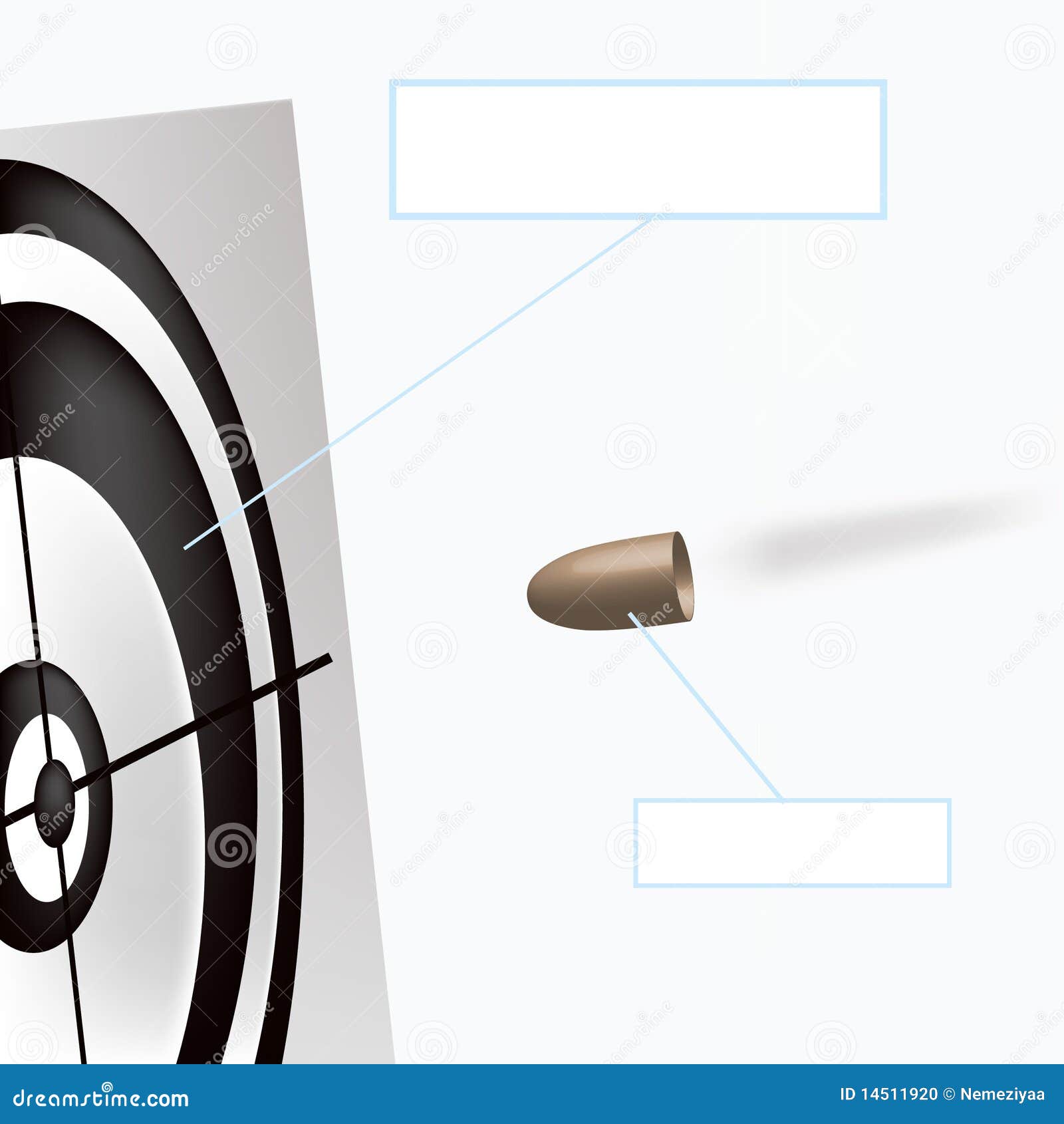 Bullet In Flight With Traces Isolated On Transparent Background ...