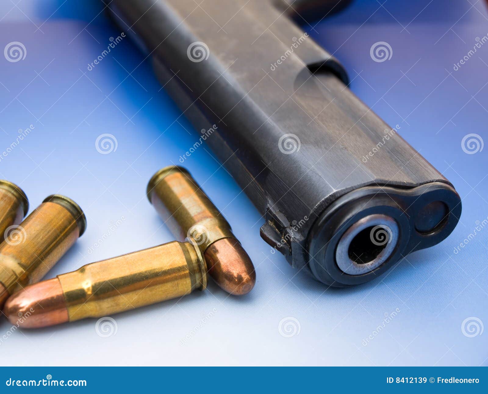 Bullet and gun stock image. Image of ammunition, shot - 8412139