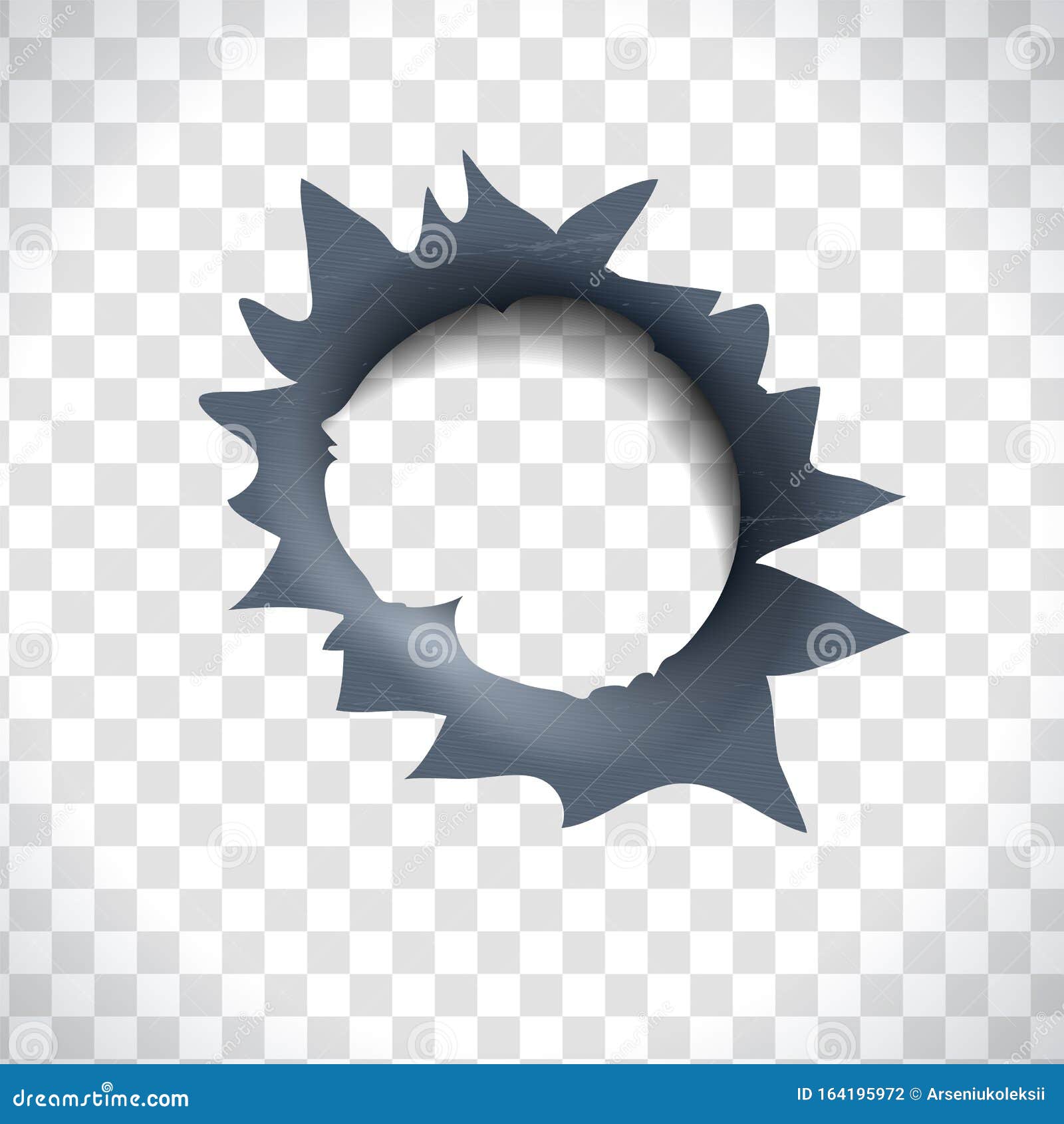 Bullet Hole Silhouette