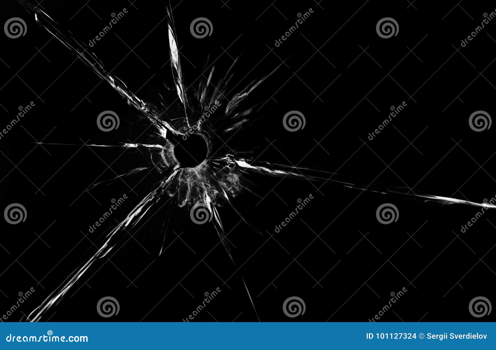 The Bullet Hole In The Armor Of The Tank Stock Photo | CartoonDealer ...