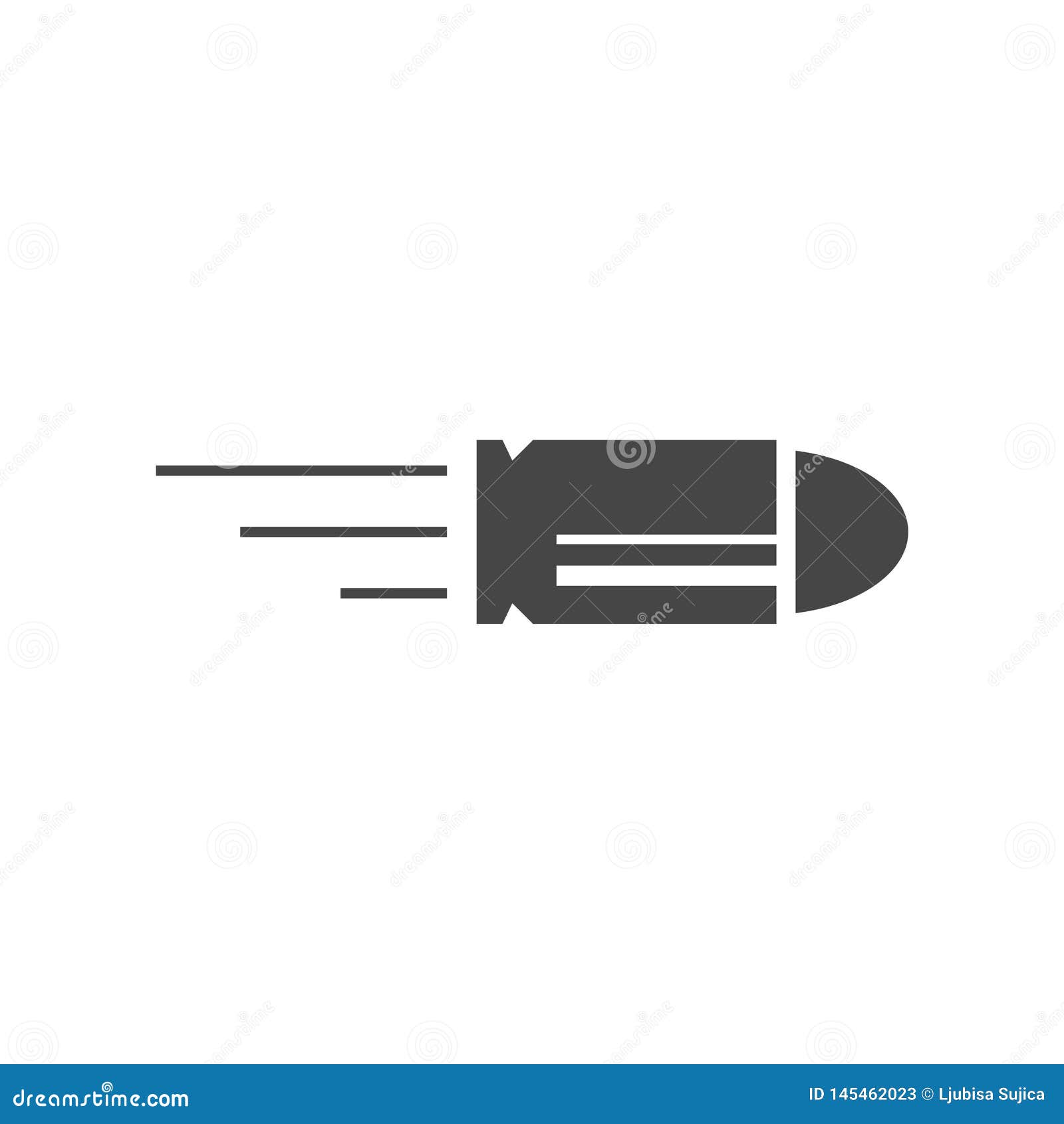 Bullet Icon Flat Graphic Design - Vector Illustration Stock Vector ...