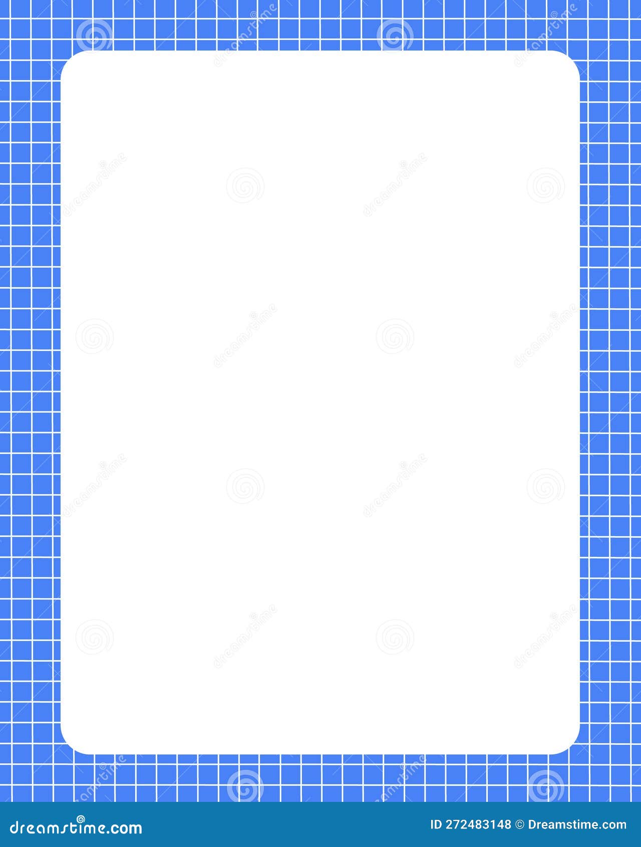 Bullet Journal Blank Printable Page Template, Simple Minimalist Checked ...