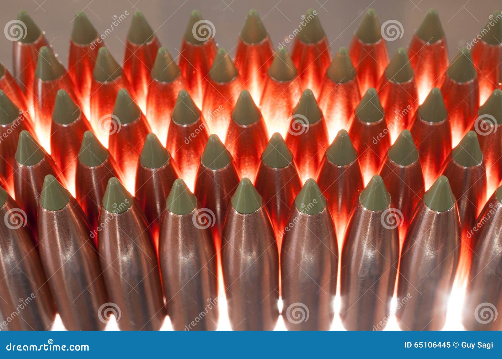 Bullet lineup stock image. Image of brass, ammo, bullets - 65106445