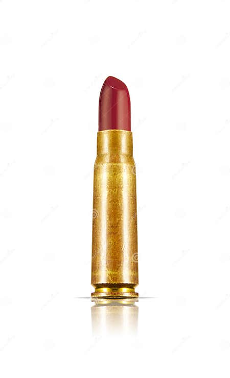 Bullet Lipstick (Lethal Cosmetics) Stock Photo - Image of blast ...