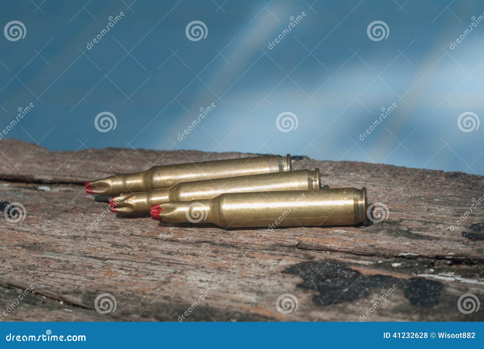 Bullet M 16 stock photo. Image of gold, wood, target - 41232628