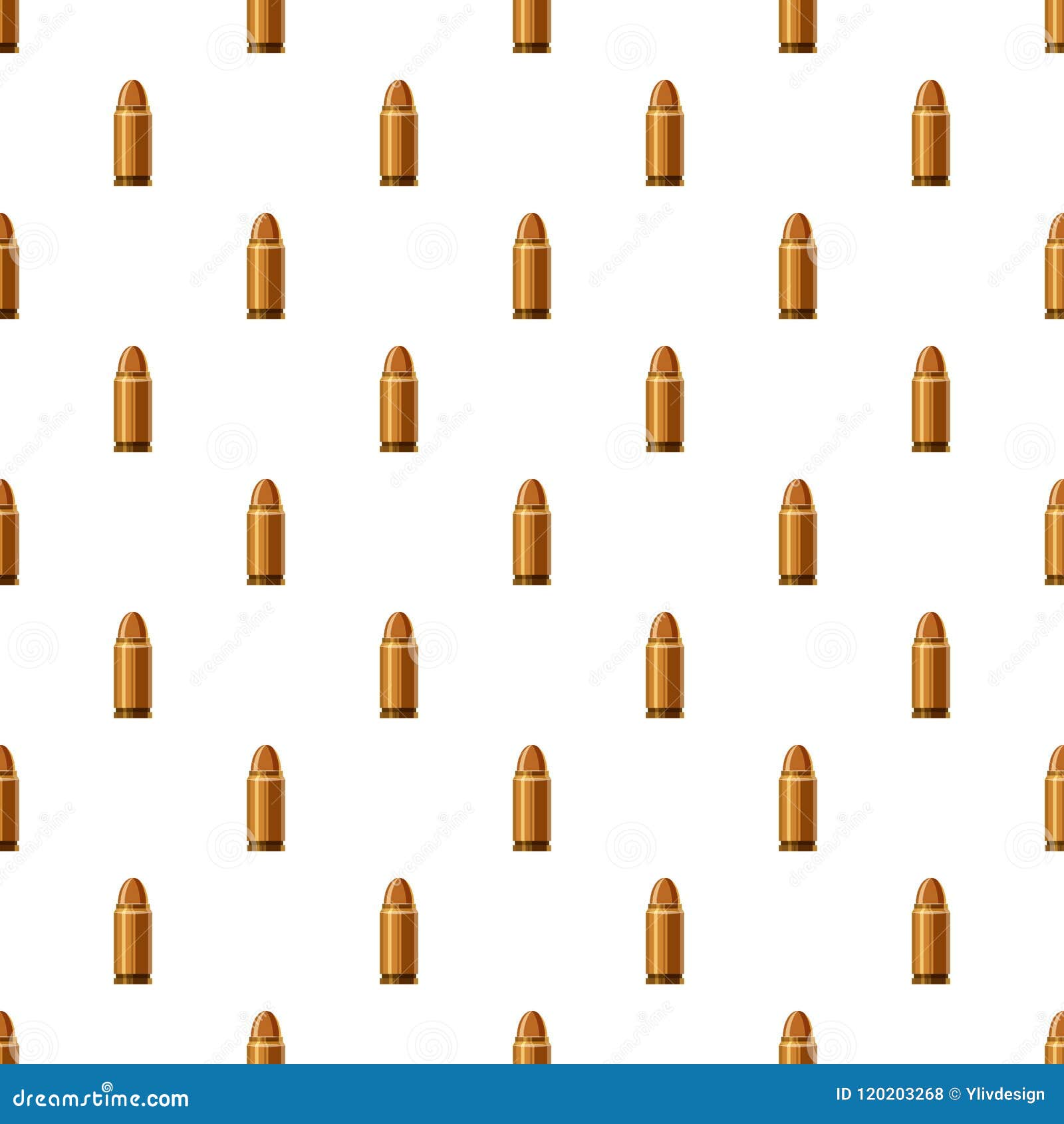 Bullet pattern seamless stock vector. Illustration of pattern - 120203268