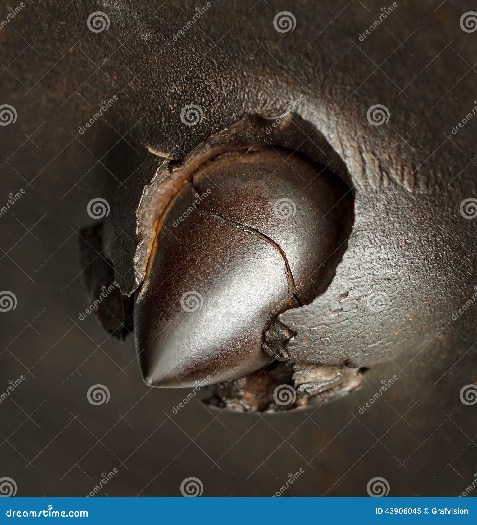 Bullet stock image. Image of exploding, metal, tank, iron - 43906045