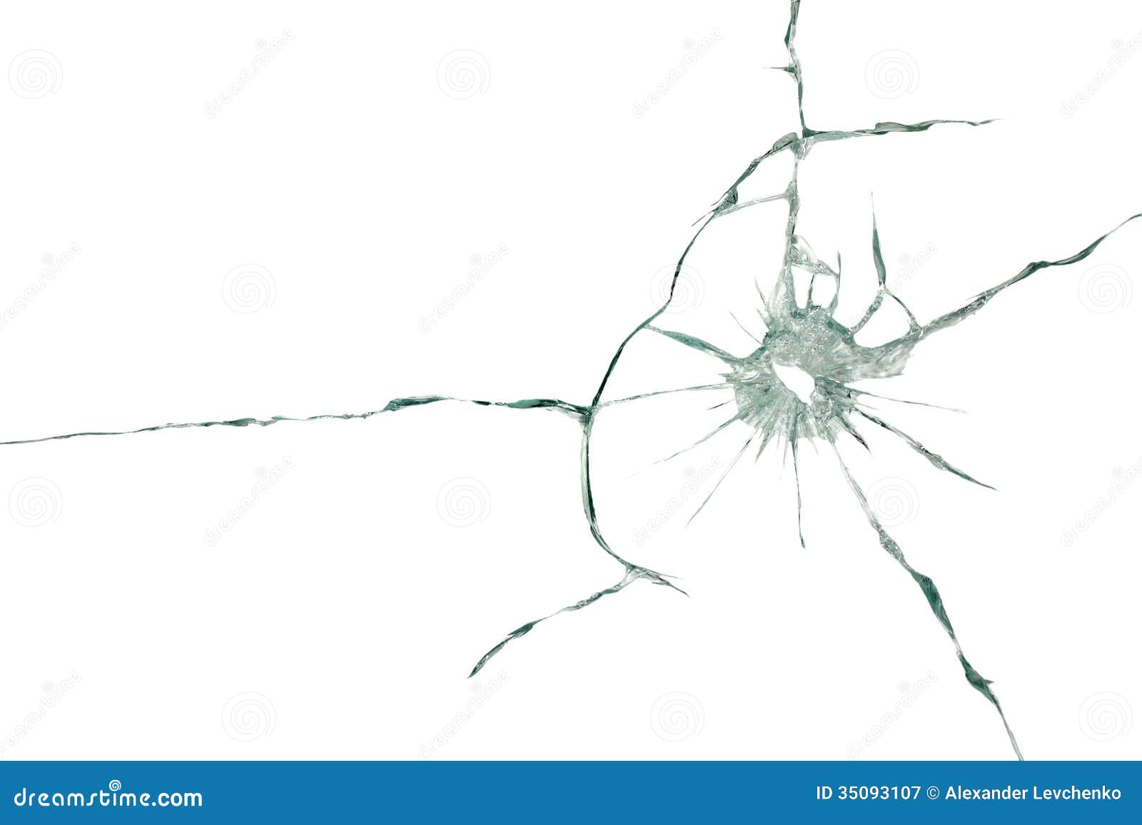 Bullet pierced the glass stock image. Image of glass - 35093107