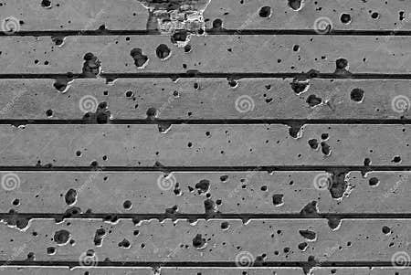 Bullet-ridden wall stock image. Image of guns, cruel, cruelty - 2865553