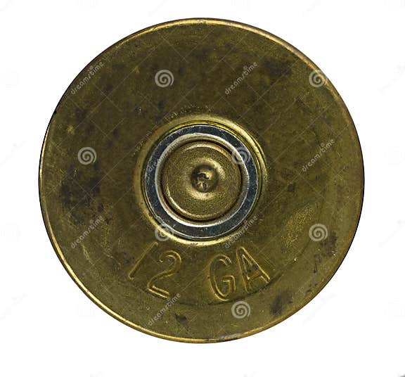 Bullet Shell casing bottom stock photo. Image of shiny - 22777090