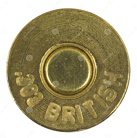 Bullet Shell casing bottom stock photo. Image of ammunition - 22777110
