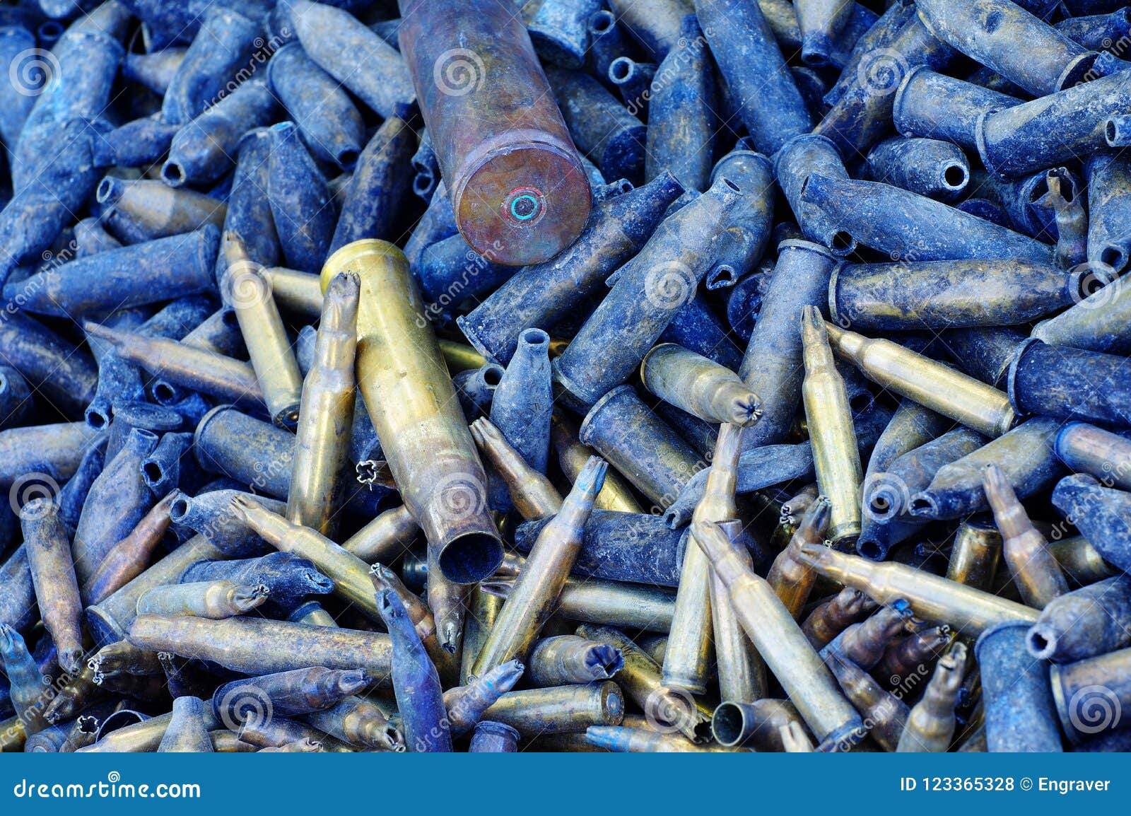 Bullet Shell Military Objects Stock Photo - Image of pile, weapon ...