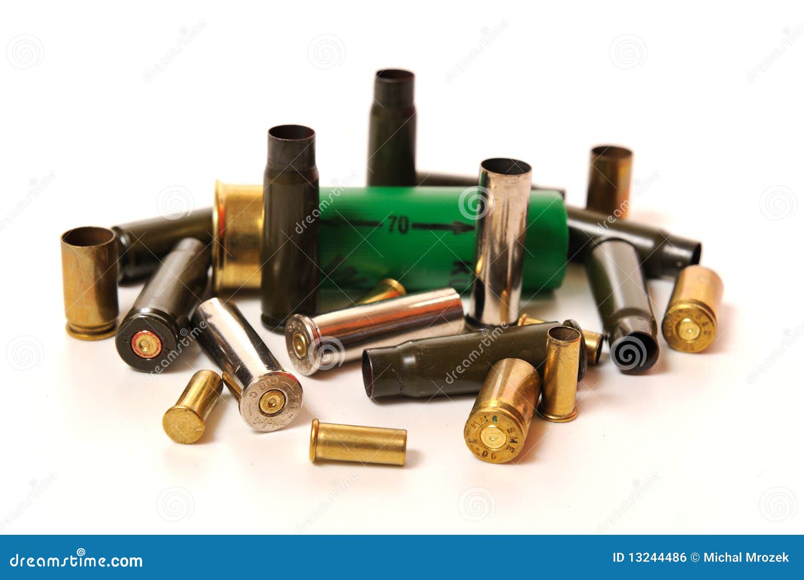 Bullet shells stock photo. Image of protect, shotgun - 13244486