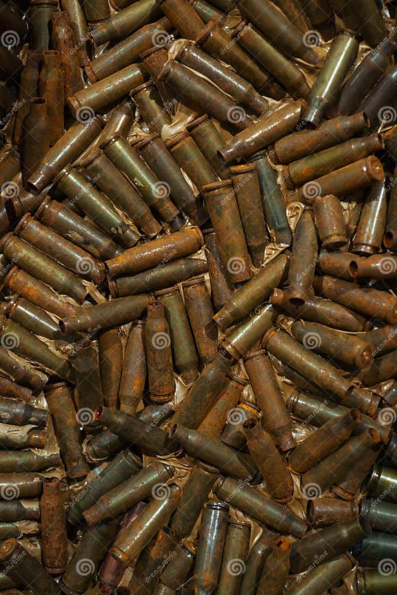 Bullet shells stock photo. Image of cartridge, danger - 74308308