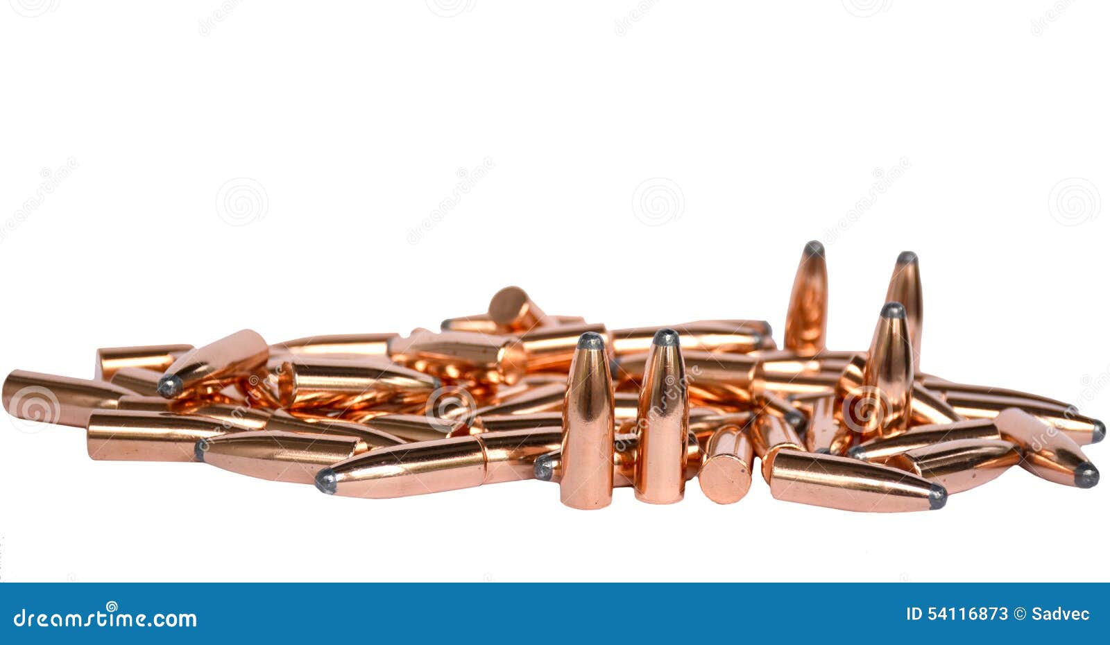 Bullet for shooting stock image. Image of metal, caliber - 54116873