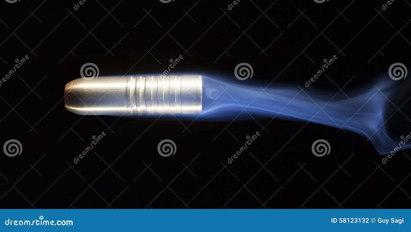 Bullet and smoke stock photo. Image of bullet, smoke - 58123132