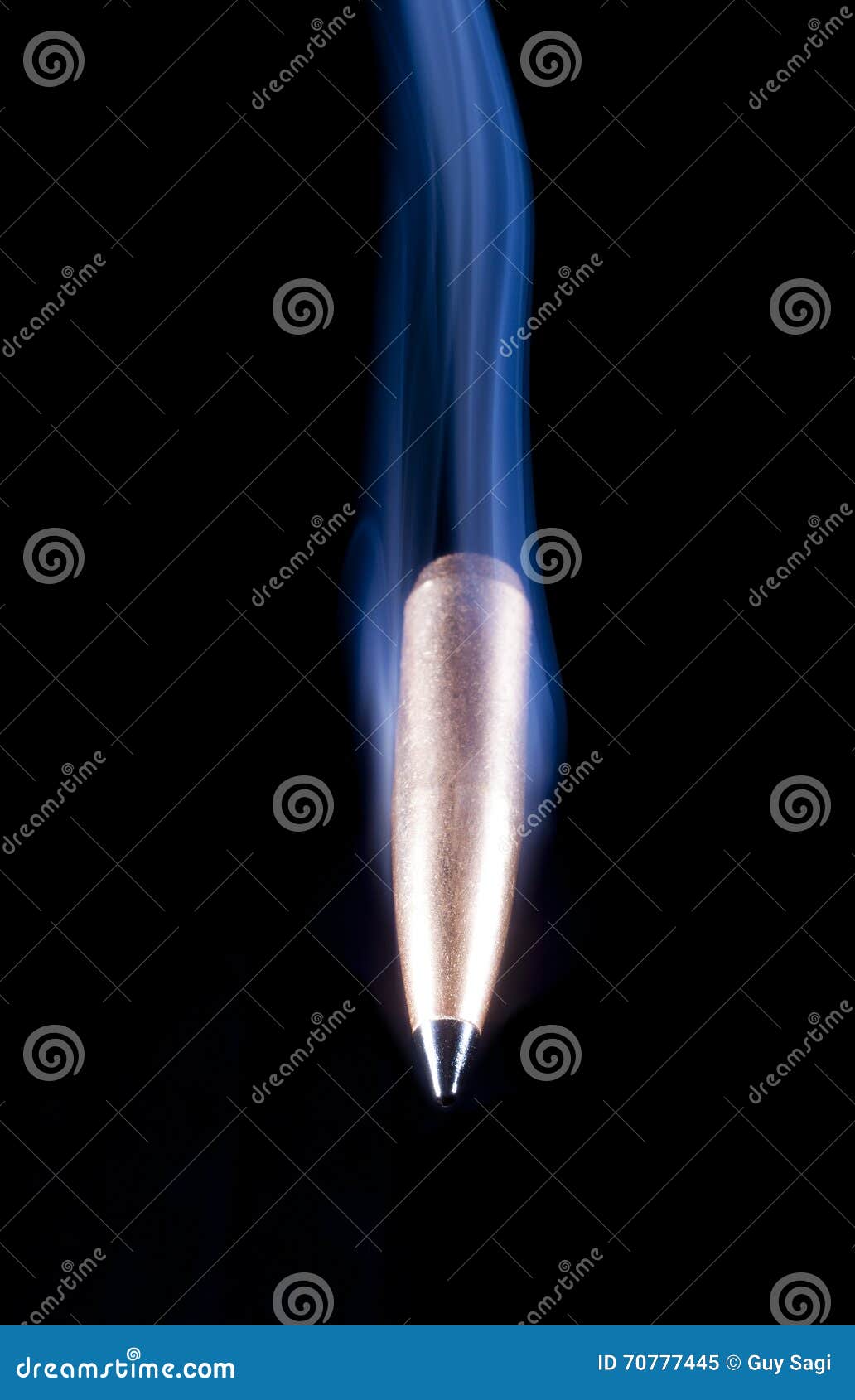 Bullet and smoke stock image. Image of smoking, projectile - 70777445