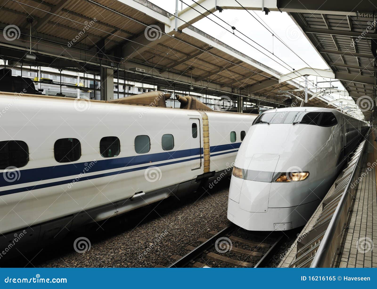 Bullet train stock image. Image of transportation, japanese - 16216165