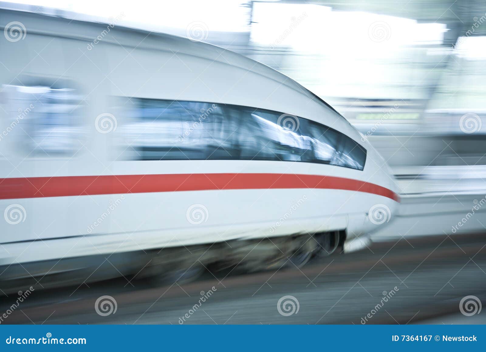 Bullet train stock image. Image of railroad, passage, place - 7364167