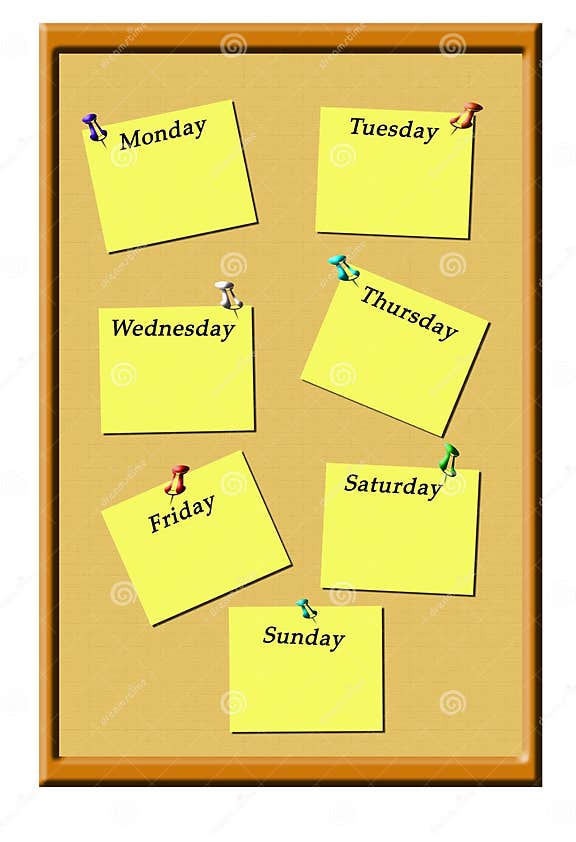 Bulletin board stock illustration. Illustration of board - 1710534