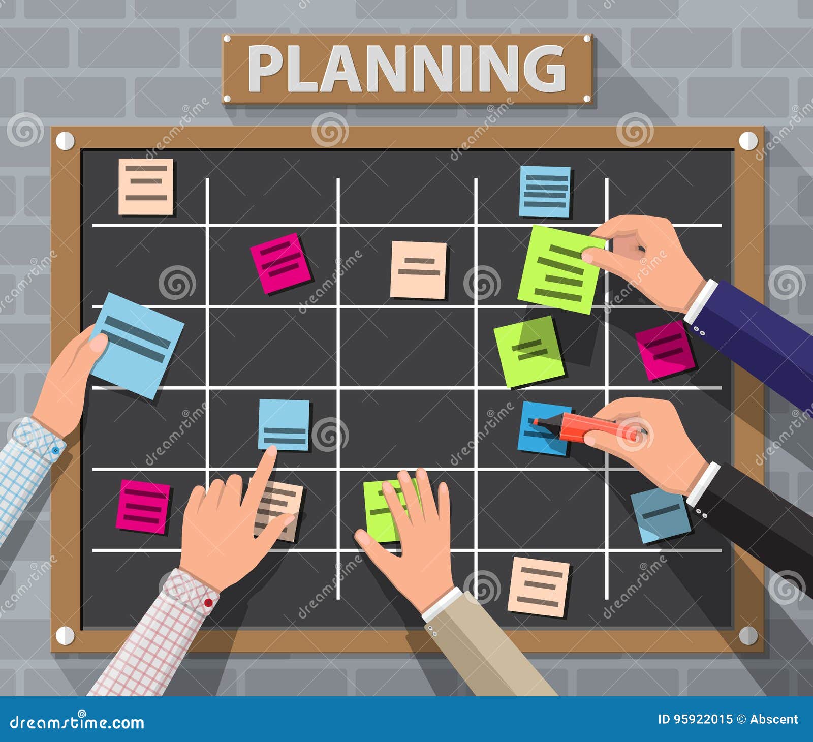 Scrumboard Cartoons, Illustrations & Vector Stock Images - 172 Pictures ...